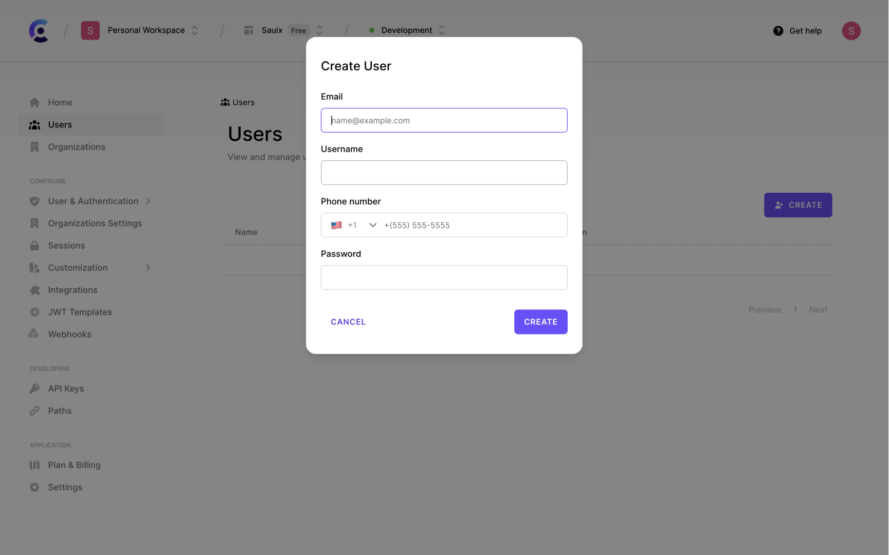 Clerk | UI, UX Design | SaaS | Application Design | saas ui